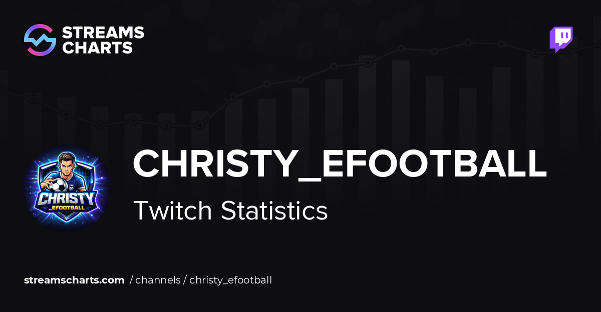 christy_efootball Twitch Clips · Streams Charts