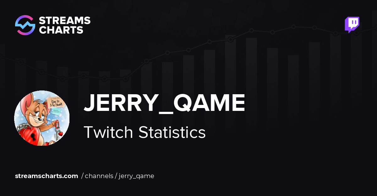 jerry_qame - Twitch Stats, Analytics and Channel Overview