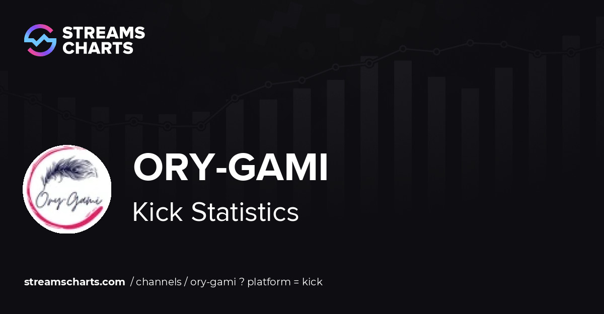 ory-gami - Kick Stats, Analytics and Channel Overview