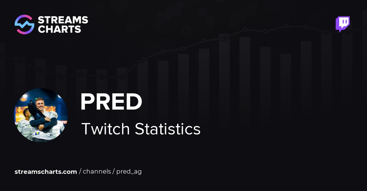 Pred_AG - Twitch Stats, Analytics and Channel Overview
