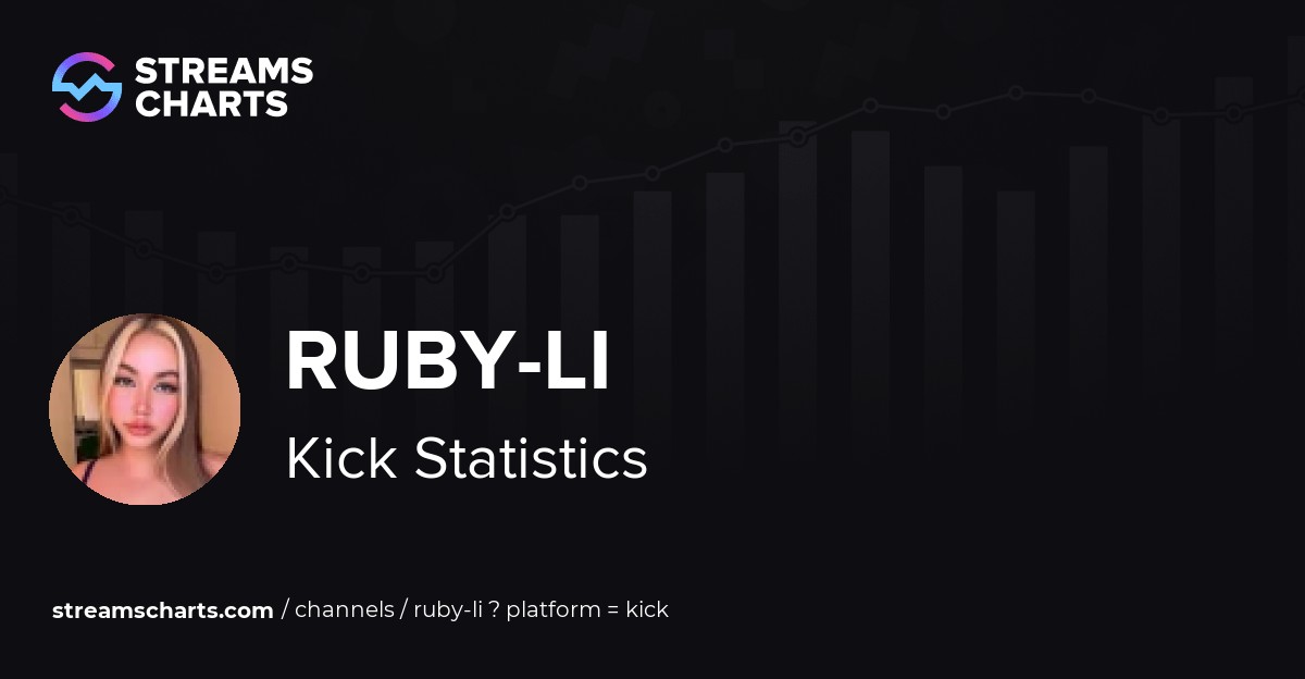 ruby-li - Kick Stats, Analytics and Channel Overview