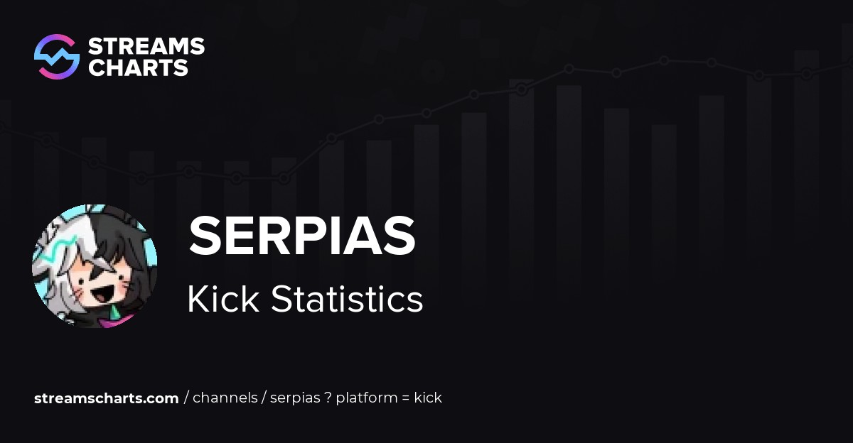 🔴 serpias Kick LIVE Stream · Streams Charts