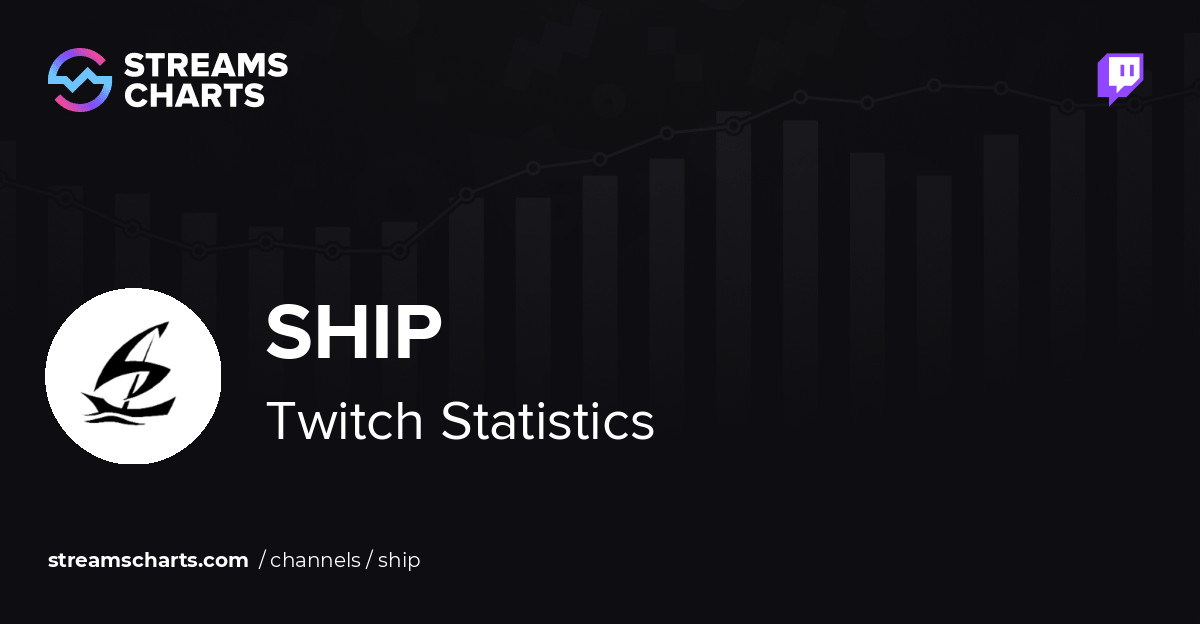 Ship - Twitch Stats, Analytics and Channel Overview