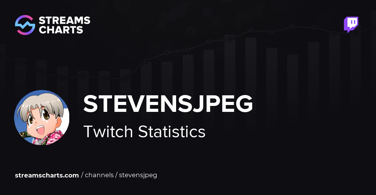 stevensjpeg - Twitch Stats, Analytics and Channel Overview