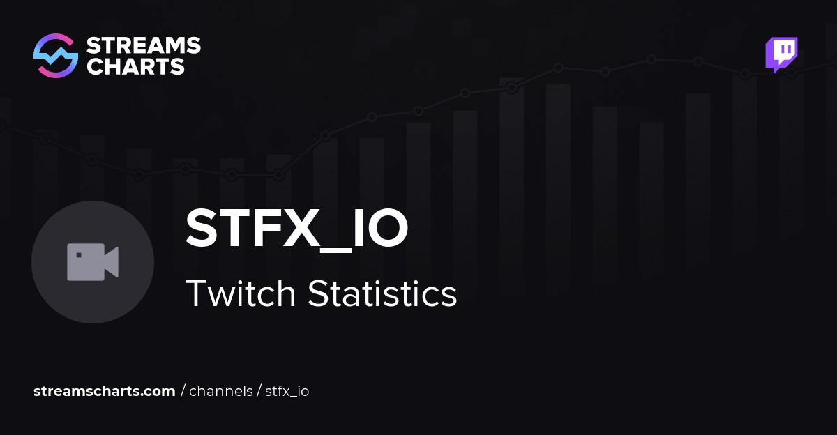 STFX_IO - Twitch Stats, Analytics and Channel Overview