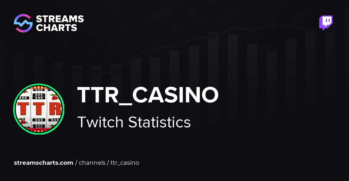 ttr_casino - Twitch Stats, Analytics and Channel Overview