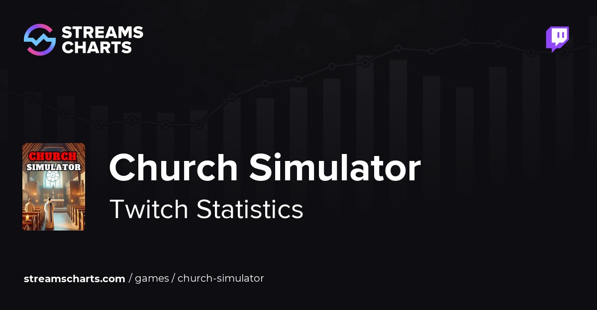Church Simulator Launch Week: Stats, Analytics, and Top Streamers on Twitch