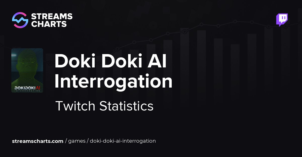 Doki Doki AI Interrogation - Twitch Statistics and Analytics Doki Doki AI Interrogation - Twitch Statistics and Analytics