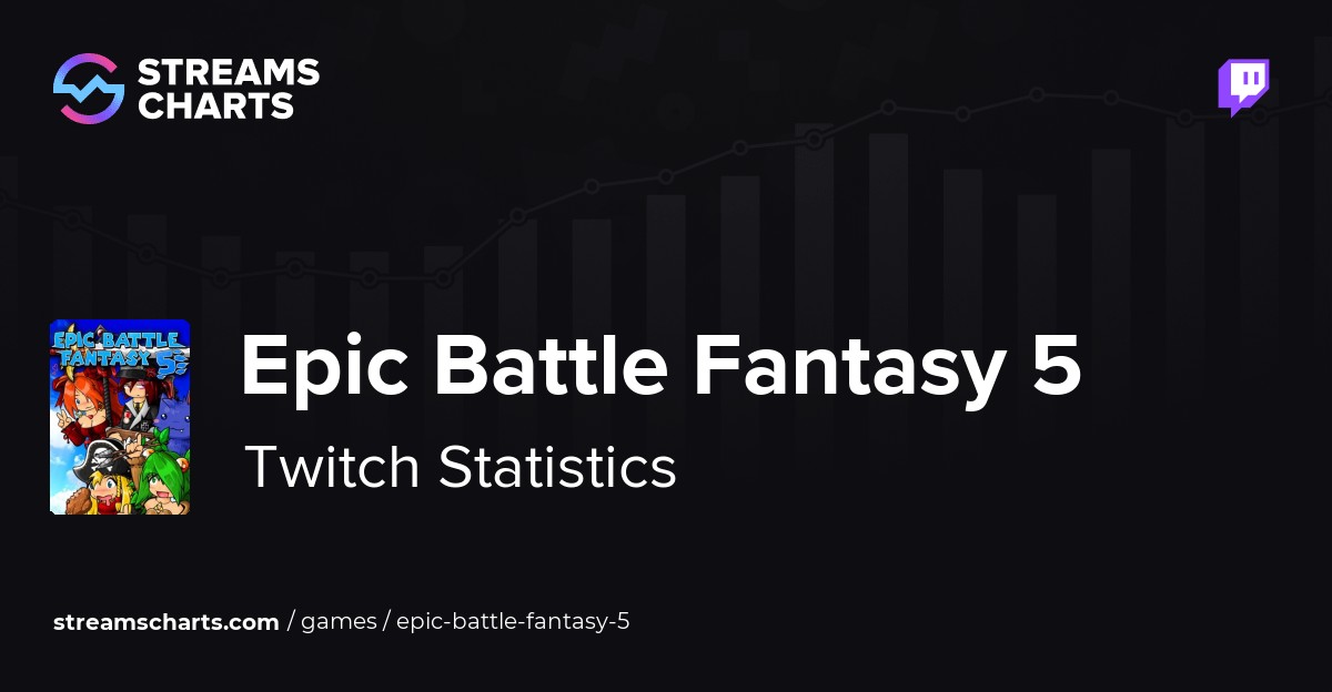 Epic Battle Fantasy 5 - Twitch Statistics and Analytics
