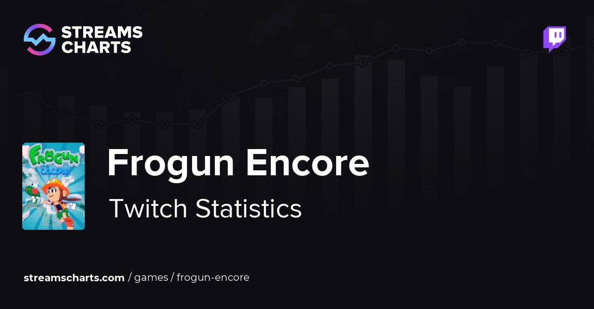Frogun Encore Launch Week: Stats, Analytics, and Top Streamers on Twitch