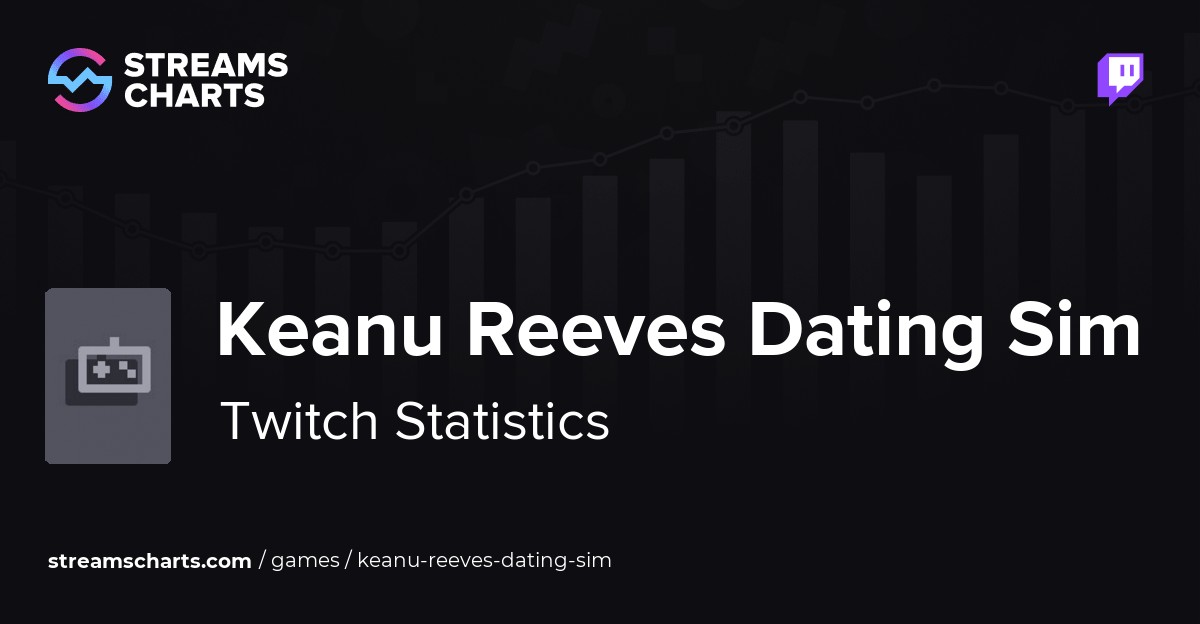 Keanu Reeves Dating Sim - Twitch Statistics and Analytics