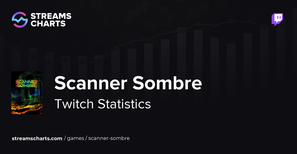Scanner Sombre - Twitch Statistics and Analytics