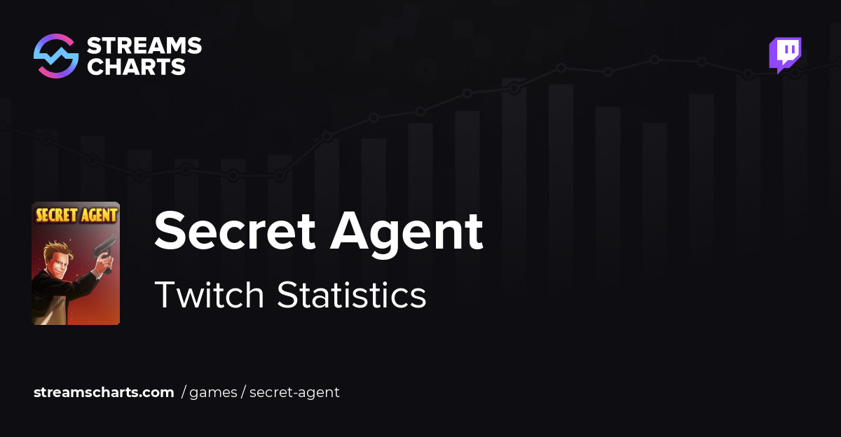 Secret Agent - Twitch Statistics and Analytics