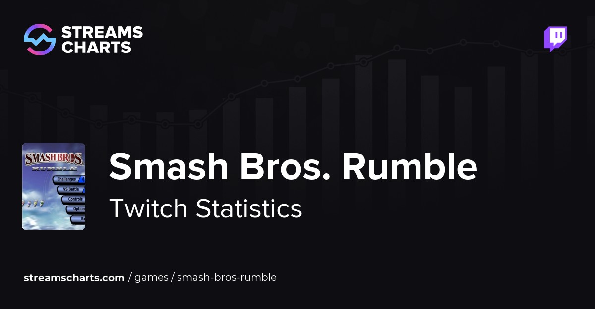 Smash Bros. Rumble - Twitch Statistics and Analytics