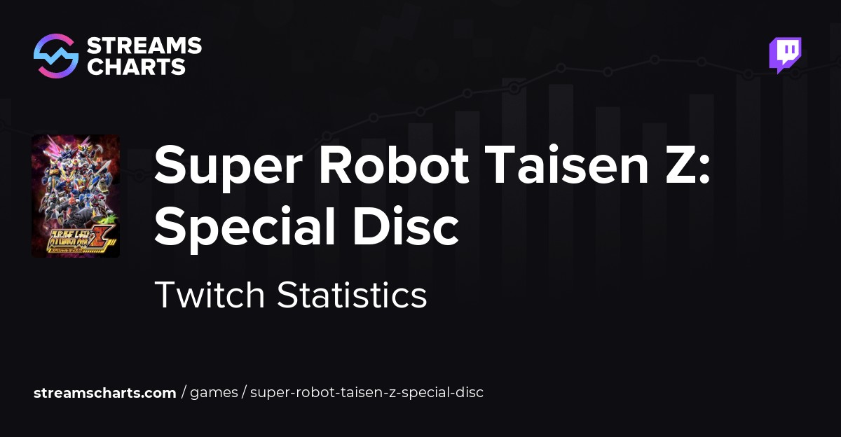 Super Robot Taisen Z: Special Disc - Twitch Statistics and Analytics