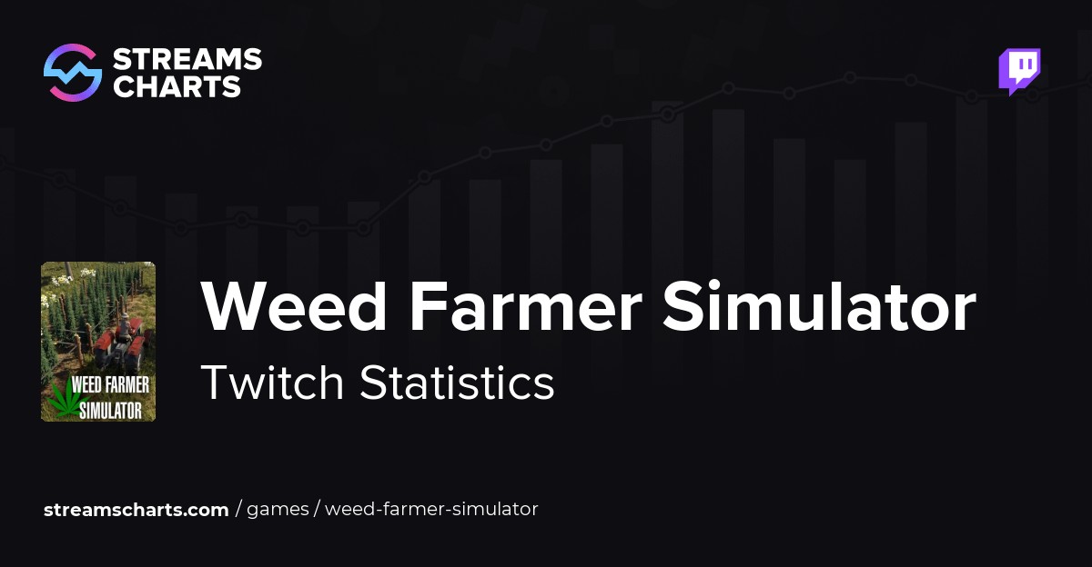 Weed Farmer Simulator - Twitch Statistics and Analytics