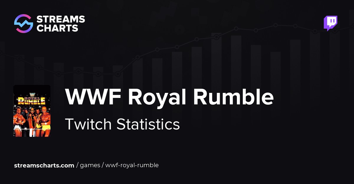 WWF Royal Rumble - Twitch Statistics and Analytics